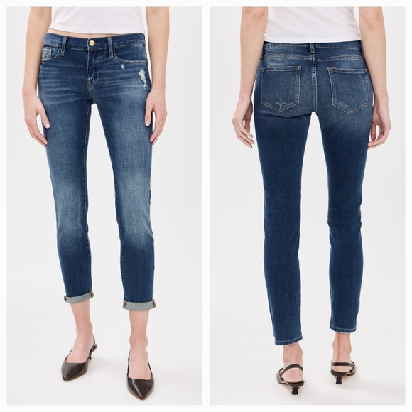 Frame Denim | Jeans | Frame Le Garcon Boyfriend Jeans In Azure Size 24 ...